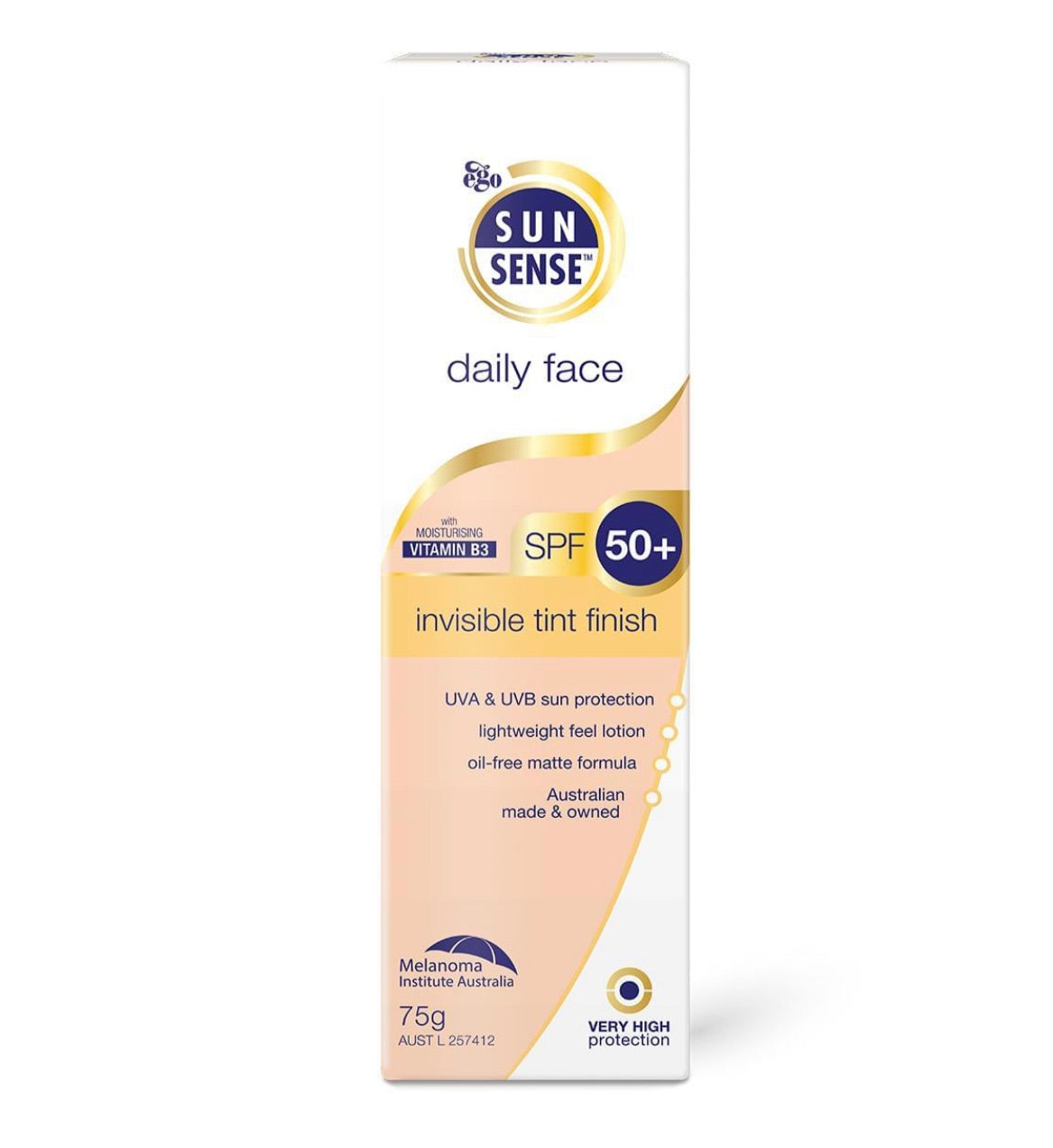 SunSense Daily Face SPF 50+ 75g – Better Health Today Malta